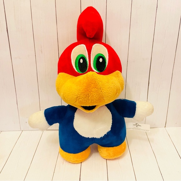 Universal | Toys | Universal Studios Woody The Woodpecker Stuffed ...